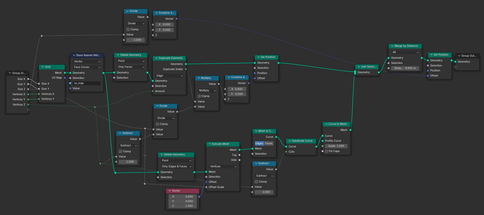 Creating a Pipe Generator in Blender